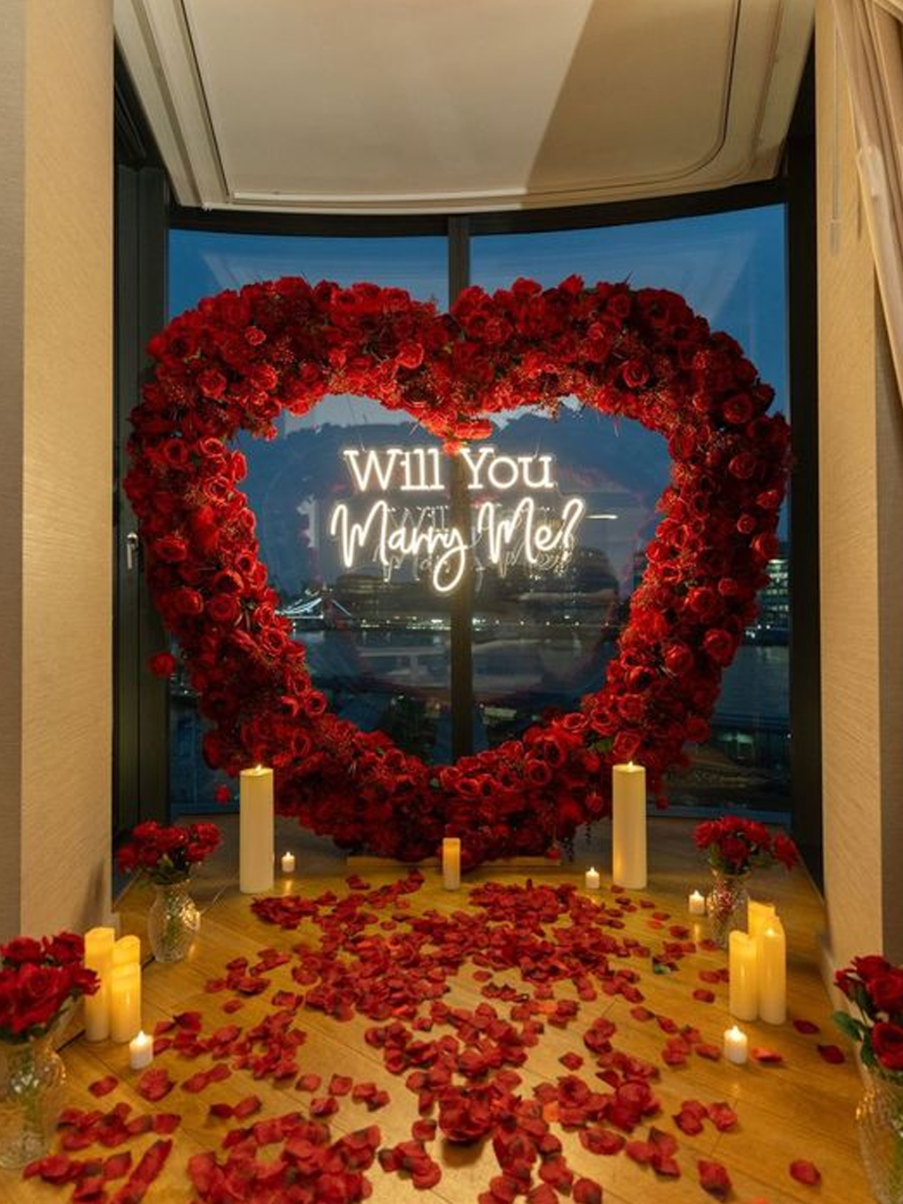 Hotel Room - The Perfect Way to Propose Behind Closed Doors!